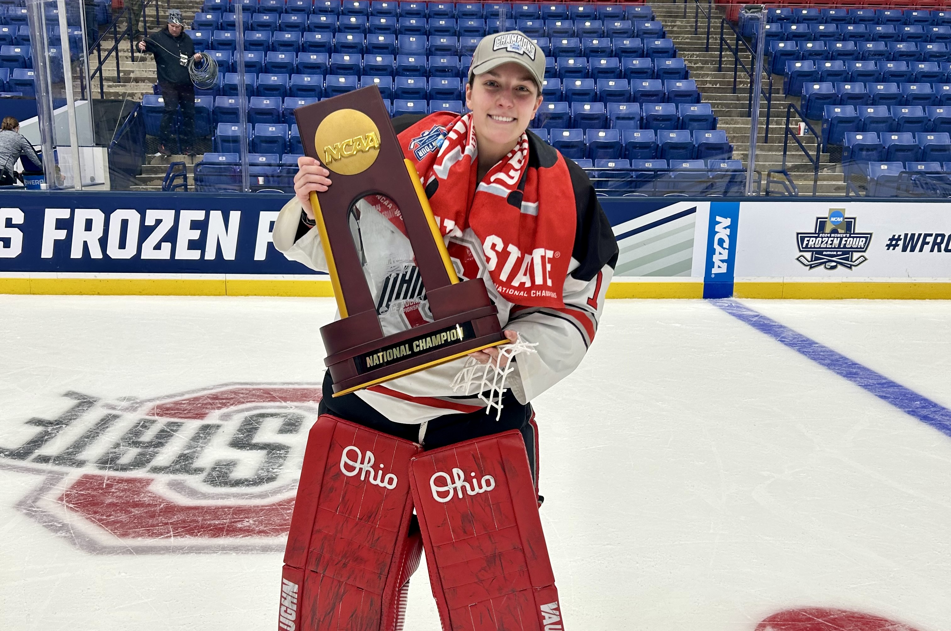 Ste. Anne's Raygan Kirk Named Frozen Four MVP as OSU Shuts Out ...